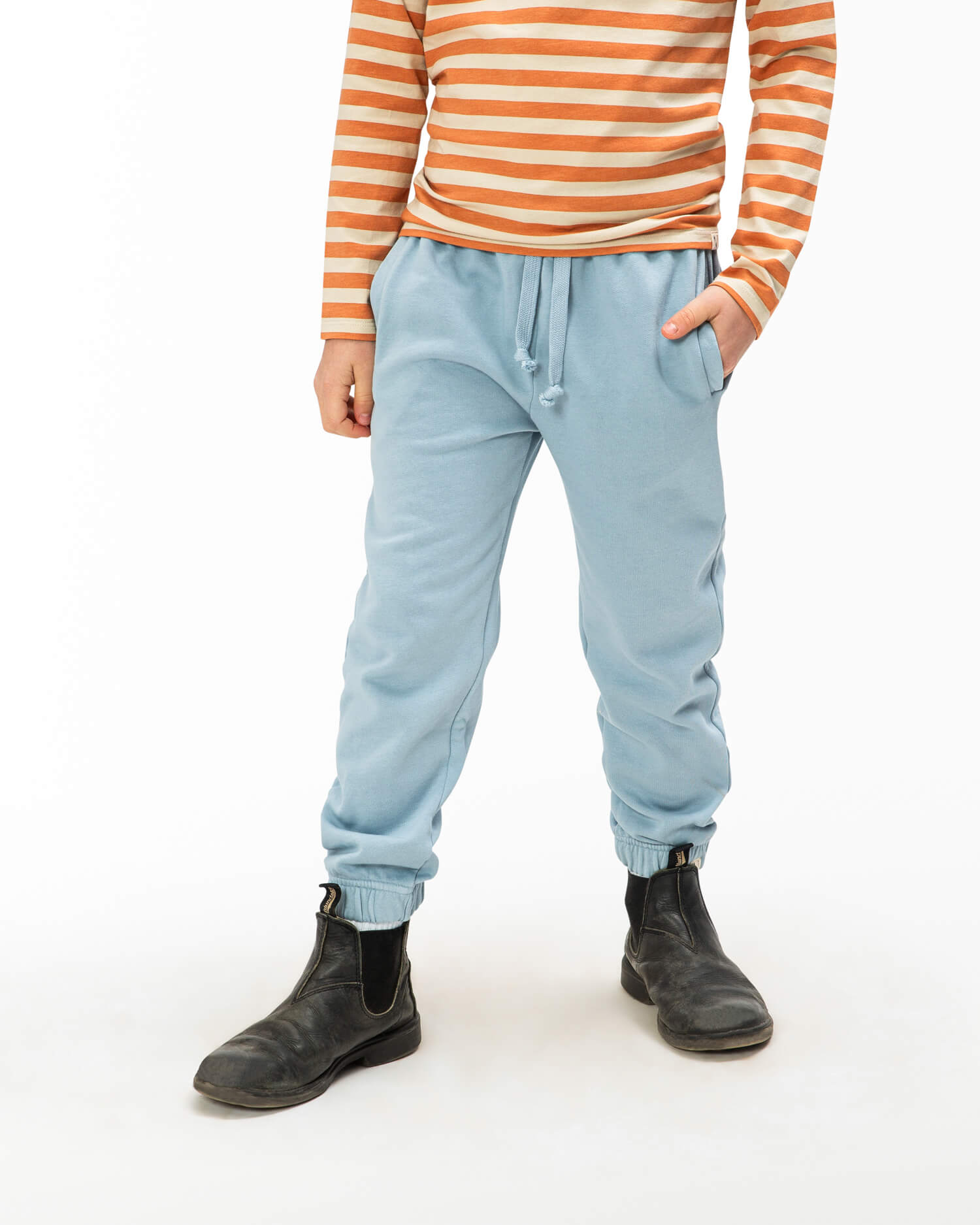 Sweatpants blue fog | Matona