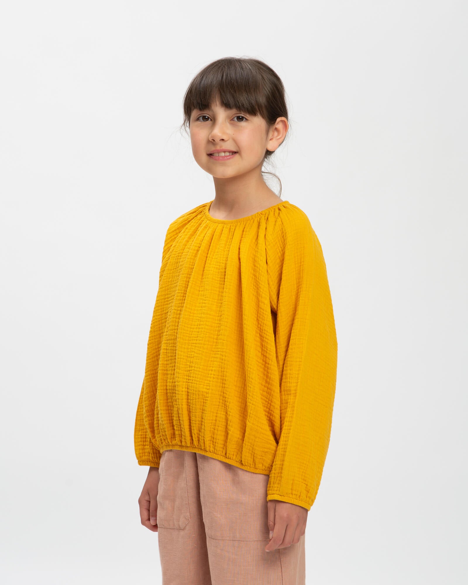 Balloon Blouse marigold