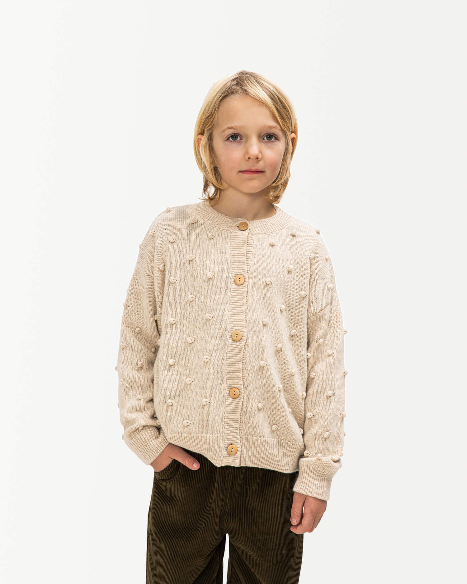 Bubble Cardigan sahara | Matona