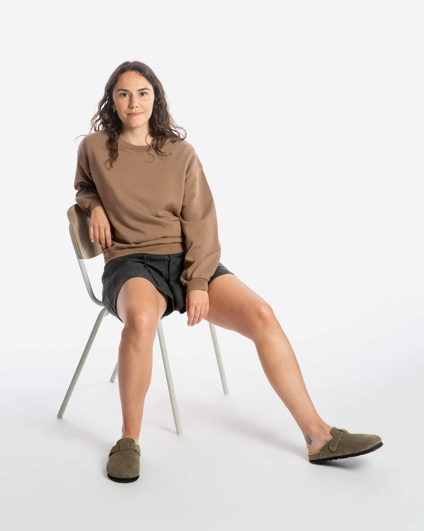 Light Sweatshirt cocoa